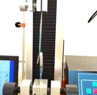 China Desktop Computer Servo PE Film Peel Strength Test Equipment 400mm 500mm 1kN for sale