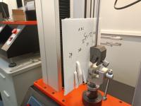 China Film to Glass Adhesion Peel Universal Testing Machine 20kN 390mm Effective Width for sale