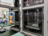 China Thermal Shock Test Chamber Vertical Transfer 2-Zone -77°C to +205°C for Reliability Testing for sale