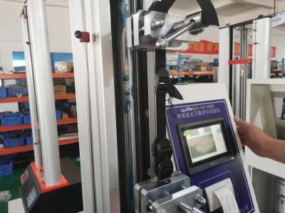 China 5kN Electronic Universal Testing Machine Tensile Tester DIN53339 ASTM D3574 for sale