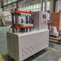 China Electric Flat Vulcanizing Rubber Testing Machine 200kg/Sq.Cm Digital Display for sale