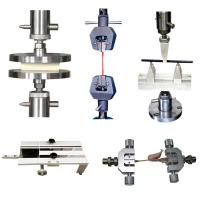 China 10KN UTM Clamp Tensile Tester Grips and Compression Fixture 130mm Max Diameter for sale