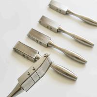 China Film Strip Sample Cutter 25mm Width Aluminum Stainless Steel Handle Paper Tape Cutter for sale