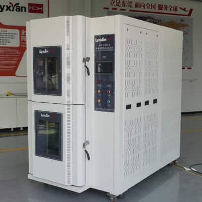 China Thermal Shock Test Chamber 2-Zone -77°C to +205°C MIL-STD 810 Custom Inner Size for sale