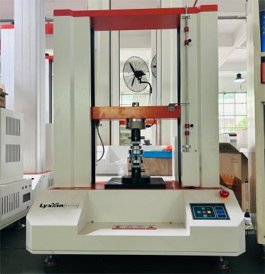 China Universal Testing Machine For Rubber Pad Resilience Computer Servo 2KN Capacity Dual Column Overload, Emergency Stop for sale