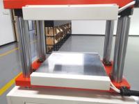 China Manual Flat Vulcanizing Press Machine 20T Rubber Heating Pressing Plate Vulcanizer for sale