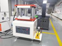 China Manual Flat Vulcanizing Press Machine 20T Rubber Heating Pressing Plate Vulcanizer for sale