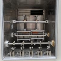 China Bending Flexing Testing Machine With High Low Temperature Jis-K6545 Leather Clothing Materials for sale