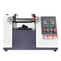 China Desktop Rubber Two Roll Open Mill For Rubber 0.3kg Mixing Capacity for sale