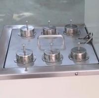 China Rubber Constant Temperature Oil Tank ISO-1817 6 Test Cups 300°C Testing Machine for sale