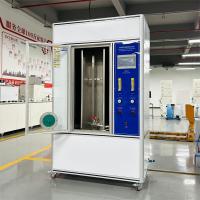 China Single Wire Vertical Burning Tester IEC60332 Blue Flame Core Height 46-78mm for sale