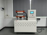 China Rubber Vulcanizing Machine 10t to 100t Capacity High Pressure Flat Vulcanizer 300°C for sale