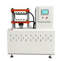 China Rubber Vulcanizing Machine 10t to 100t Capacity High Pressure Flat Vulcanizer 300°C for sale