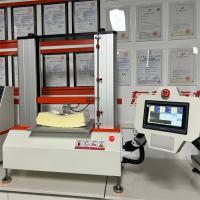 China Dual Column Foam Compression Testing Machine 5KN 0.5 Grade Accuracy ISO 2439 for sale