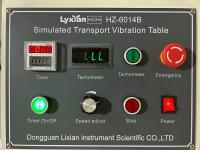 China Carton Transport Vibration Test Machine 150kg Load 25.4mm Amplitude DC Motor for sale