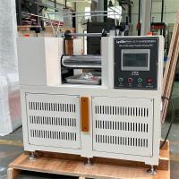 China Two Roll Open Mixing Mill for Natural Rubber 120mm Roller Diameter 4.5kw Water Cooling for sale