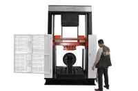 China Tire Impact Testing Machine ISO7141-2005 SAEJ175 12 to 28 Inch Wheel Impact Tester for sale