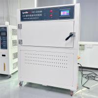 China UV Aging Test Chamber ISO 4892-1 8 Lamp 48 Sample Capacity Environmental Testing Equipment for sale