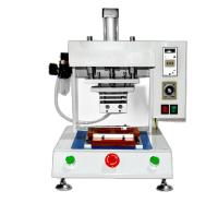 China Small Mold Hot Press Machine 500W RT~300°C ±3.5℃ for PVC Hard Rubber for sale