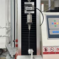 China Plastic Thin Film Elastic Peel Adhesion Testing Equipment 5kN Max Force 400W Power UTM ASTM D5458 for sale
