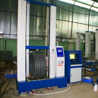 China Pipe Ring Stiffness Testing Machine 300kN Load ISO 9969 for FRP GRP GRE Pipe for sale