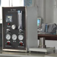 China Oxygen Index Tester for Rubber Plastic ASTM D2863 2.5 Grade Pressure Gauge Accuracy 100mm Tube for sale
