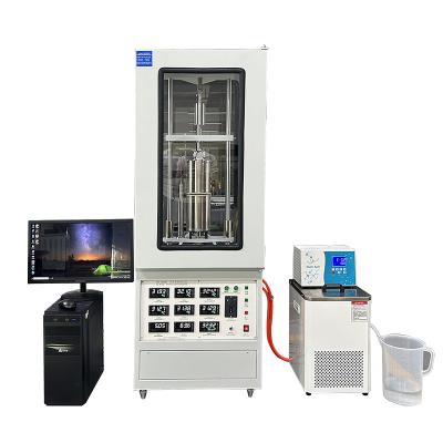 China Rubber Thermal Conductivity Tester ASTM D5470-12 0-1000N Pressure Range for sale