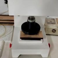 China 1T Capacity Pneumatic Rubber Dumbbell Cutter for Lab Sample Cutting 50mm Stroke for sale