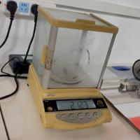 China Electronic Balance 1mg Precision Analytical Scale 110g 200g 300g 500g RS232 for sale