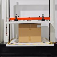 China Package Carton Compression Testing Machine ASTM D642 ISO2872 Touch Screen 2000kg for sale