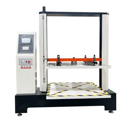 China Package Carton Compression Testing Machine ASTM D642 ISO2872 Touch Screen 2000kg for sale