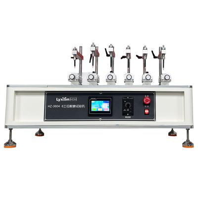 China National Standard Shoes Abrasion Testing Machine Load 4.9N Abrasive Wheel Speed 100-300r/Min for sale