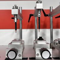 China National Standard Shoes Abrasion Testing Machine Load 4.9N Abrasive Wheel Speed 100-300r/Min for sale