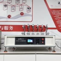 China National Standard Shoes Abrasion Testing Machine Load 4.9N Abrasive Wheel Speed 100-300r/Min for sale
