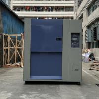 China Thermal Shock Temperature Aging Test Chamber Three-Slot Type 200C to -75C for Plastic Bucket Testing for sale