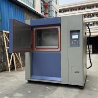 China Thermal Shock Temperature Aging Test Chamber Three-Slot Type 200C to -75C for Plastic Bucket Testing for sale