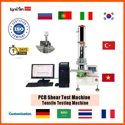 China Lixian 1kN PCB Shear and Tensile Testing Machine Universal Tester 300mm Stroke for sale