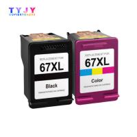 China Compatible HP 67 67XL Ink Cartridge for HP 6052 6055 6075 6452 6455 Printer 1225 2752 4140 4152 for sale
