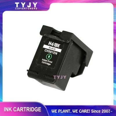 China Compatible Ink Cartridge for HP DeskJet 1000 1510 2050 2540 3000 3510 H-61C H-61BK 2-Pack Black Color for sale