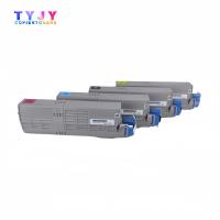 China Compatible Toner Cartridge 4 Color Set for OKI C542 C532 MC563 MC573 Printers 46490608 for sale