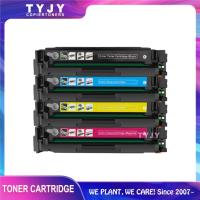China Compatible Toner Cartridge Set CF500A CF501A CF502A CF503A for HP Color LaserJet Pro M254nw M280nw 4 Color Kit for sale