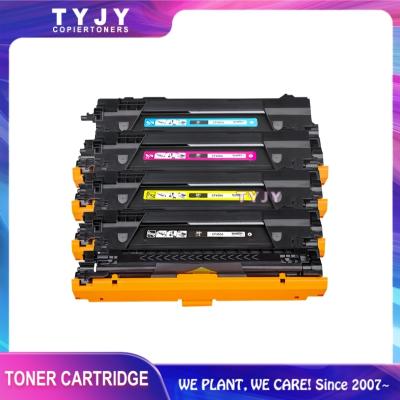 China Compatible Toner Cartridge Set CF450A CF451A CF452A CF453A 655A for HP Color Enterprise M652 M653 M681 M682 Printers 4 Pack for sale
