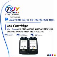 China Black & Color Ink Cartridge For Canon PG445XL CL446XL MG2440 MG2540 TS3140 TS3340 for sale