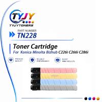 China Toner Cartridge TN228 for Konica Minolta bizhub C226i C266i C286i Printer Color Toner Kit Office Supply for sale
