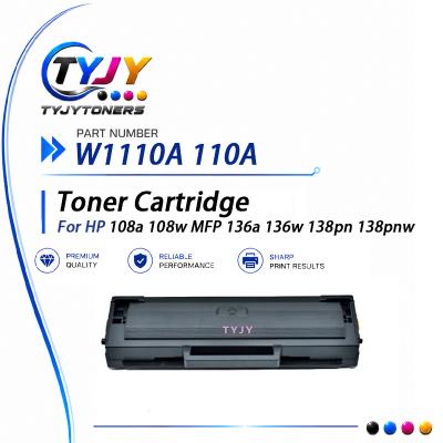 China Toner Cartridge W1110A 110A Compatible HP 108a 108w MFP 136a 136w 138pn 138pnw for sale