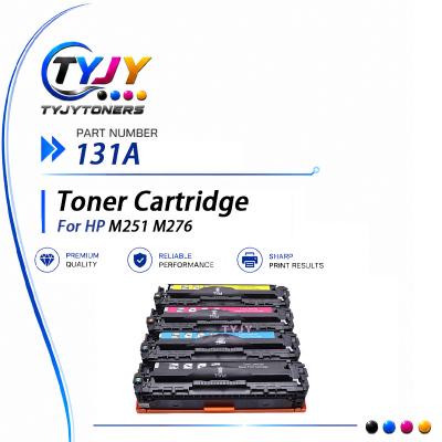 China Toner Cartridge CF131A 131A Compatible HP M251 M276 Color Laser Printer for sale