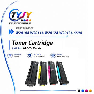 China 659A Toner Cartridge W2010A W2011A W2012A W2013A Fit HP M776 M856 Printer Toner for sale