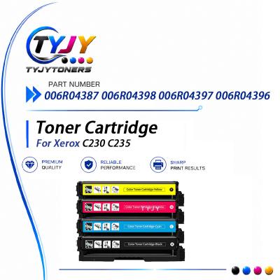 China High Yield Toner Cartridge 006R04387 006R04396 006R04397 Xerox C230 C235 for sale