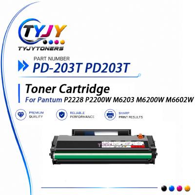 China PD203T Toner Cartridge for Pantum P2228 M6203 M6602W Laser Printer for sale