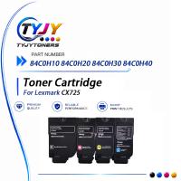 China 84C0H10 84C0H20 84C0H30 84C0H40 Toner Cartridge Brand New for Lexmark CX725 for sale